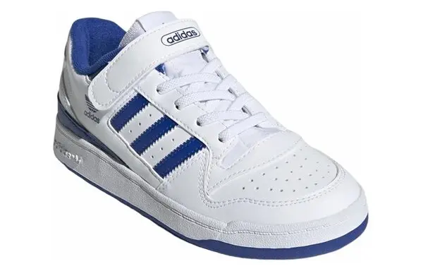 Adidas Forum Low J Sneakers - White/blue