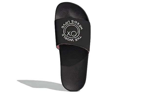 Adidas Andre Saraiva X Adilette Slide 'the World Needs Love