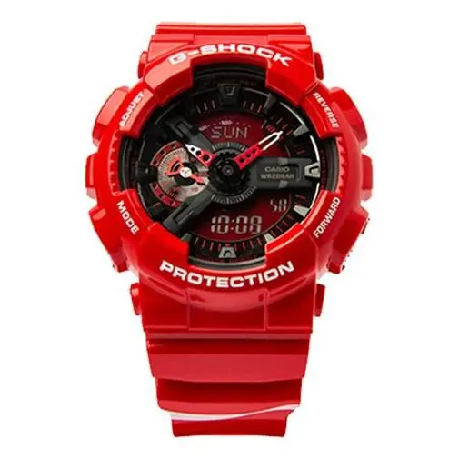Casio G-shock Analog-digital Crossover Watch - Red