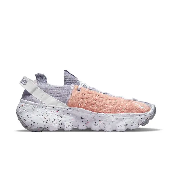Nike Space Hippie 04 Athletic Sneakers - Grey/pink
