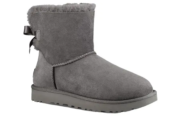 UGG Mini Bailey Bow Ii Boots - Grey