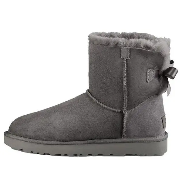 UGG Mini Bailey Bow Ii Boots - Grey