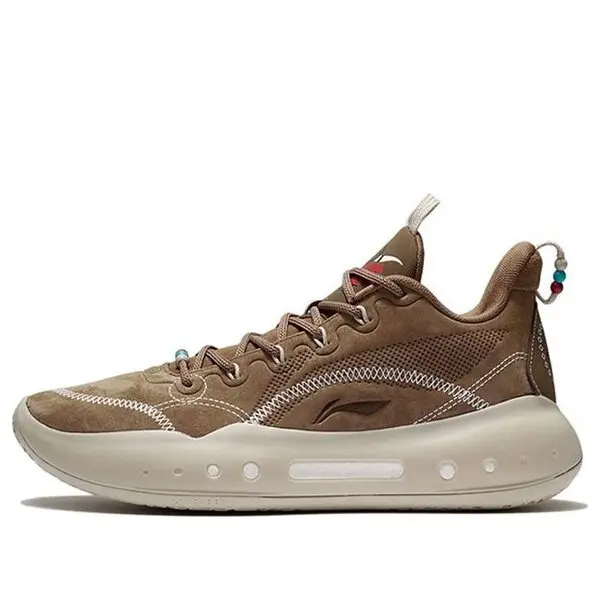 LI-NING Yushuai 14 Low "hometown" Basketball Sneakers - Brown
