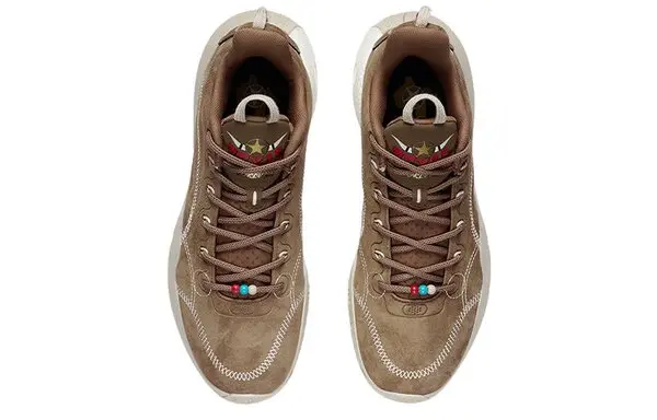 LI-NING Yushuai 14 Low "hometown" Basketball Sneakers - Brown