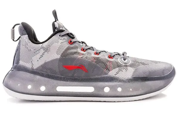 LI-NING Yushuai 14 Low X Ape Athletic Sneakers - Grey/white