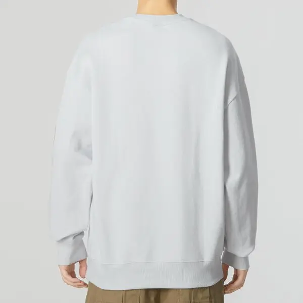 PUMA Team Badge Crew Sweater - Grey