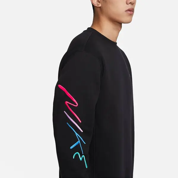 Nike Club Fleece Crewneck Sweater - Black