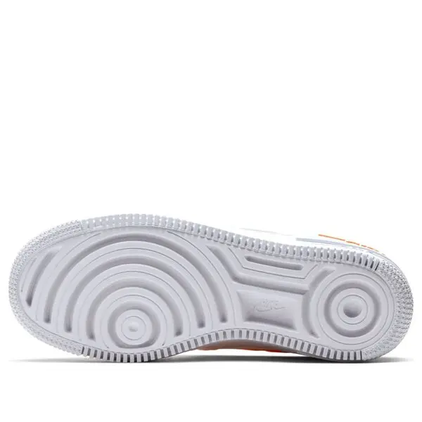 Nike Force 1 Shadow Sneakers - White/orange