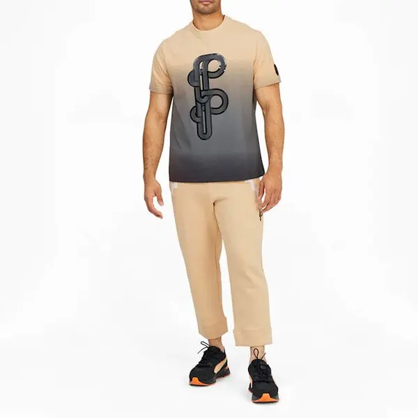PUMA X Pronounce Graphic Tee Crossover Gradient Tie Dye Sports Short Sleeve