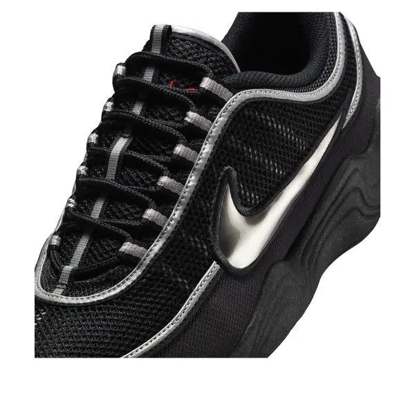 Nike Zoom Spiridon "black Metallic Silver - Black/metallic Silver