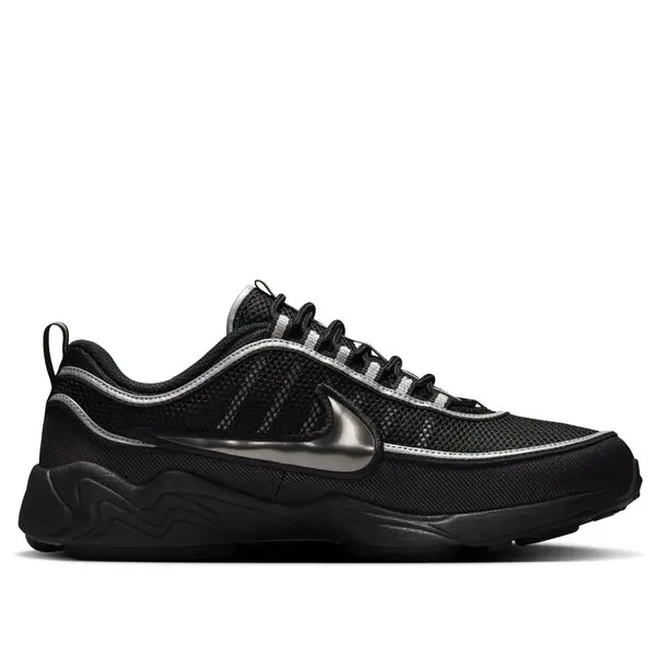 Nike Zoom Spiridon "black Metallic Silver - Black/metallic Silver