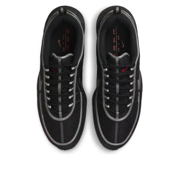 Nike Zoom Spiridon "black Metallic Silver - Black/metallic Silver