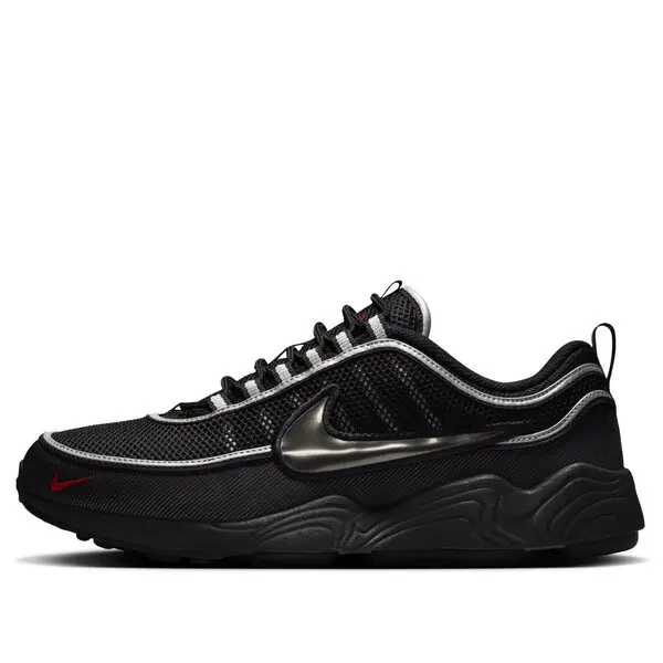 Nike Zoom Spiridon 'black Metallic Silver - Black/metallic Silver
