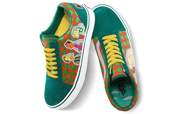 VANS The Simpsons X Old Skool "moe's Tavern" Sneakers - Blue/yellow