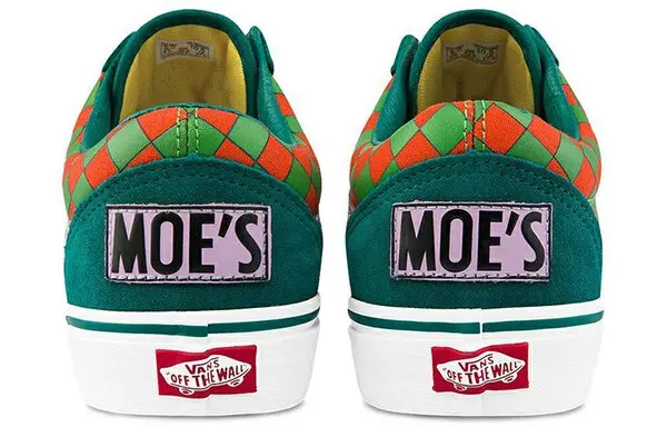 VANS The Simpsons X Old Skool "moe's Tavern" Sneakers - Blue/yellow