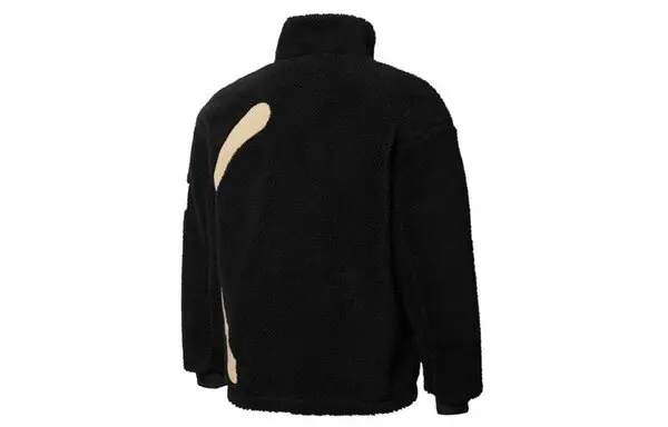 PUMA Sherpa Jacket With Contrasting Logo