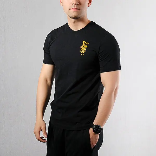 Nike Sportwear Printing Sports Pullover Round Neck Short Sleeve