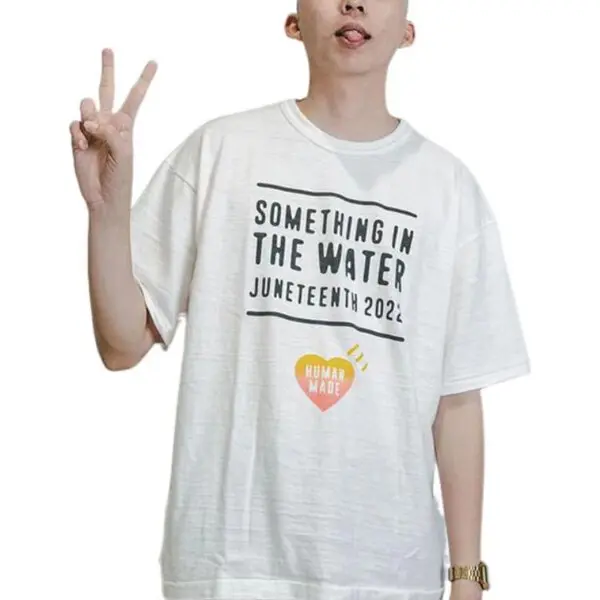 HUMAN MADE Something In The Water T-shirt