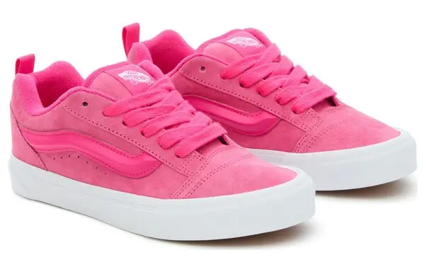VANS Knu Skool Nubuck Sneakers - Pink/cloud White