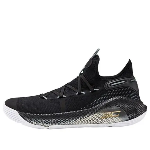 Under Armour Curry 6 Team Basketball Sneakers - Black
