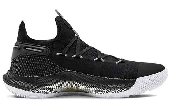 Under Armour Curry 6 Team Basketball Sneakers - Black
