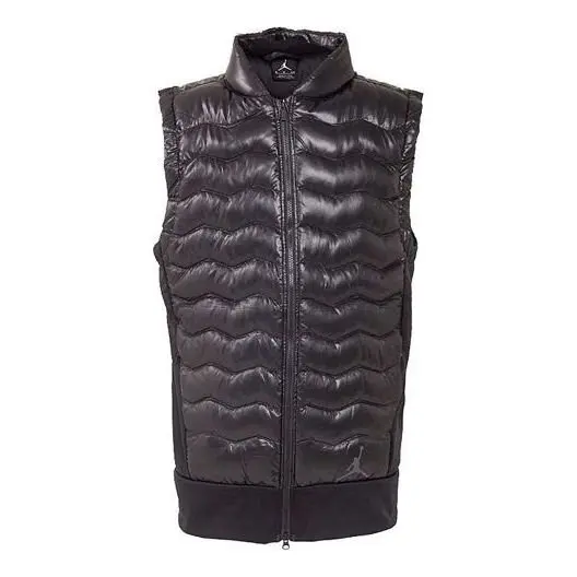 JORDAN Air Performance Hybrid Down Vest - Black