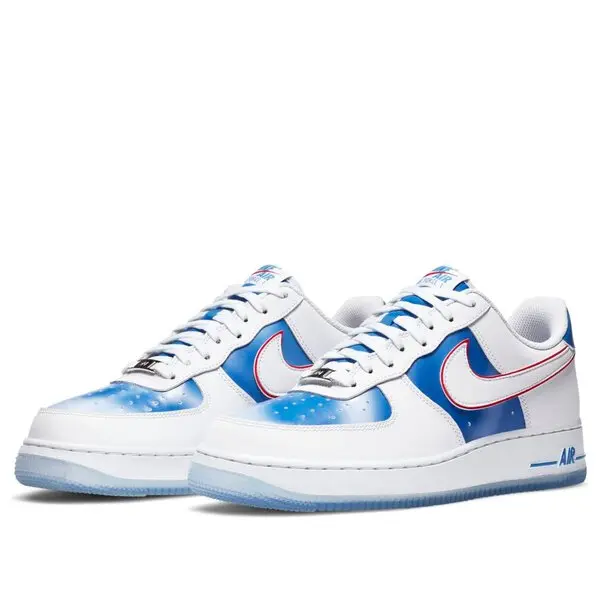 Nike Force 1 Low 'new Jersey Nets Hardwood Classics - Blue/white