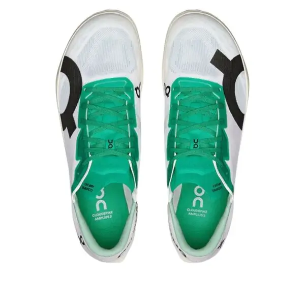 On Cloudspike Amplius 2 Athletic Sneakers - Mint/white