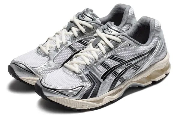 Asics Jjjjound X Gel-kayano 14 "silver Black" Sneakers - Silver/black