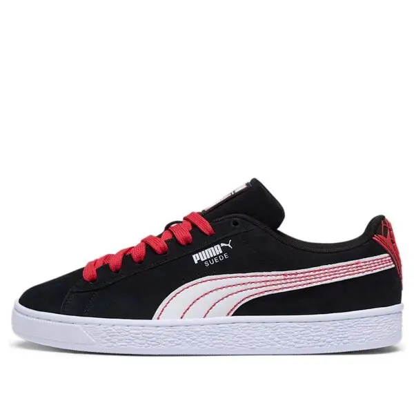 PUMA X Marvel X The Boondocks Suede Sneakers - Black/red/white