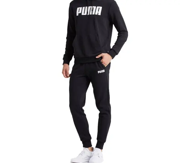 PUMA Colorblock Logo Hoodie