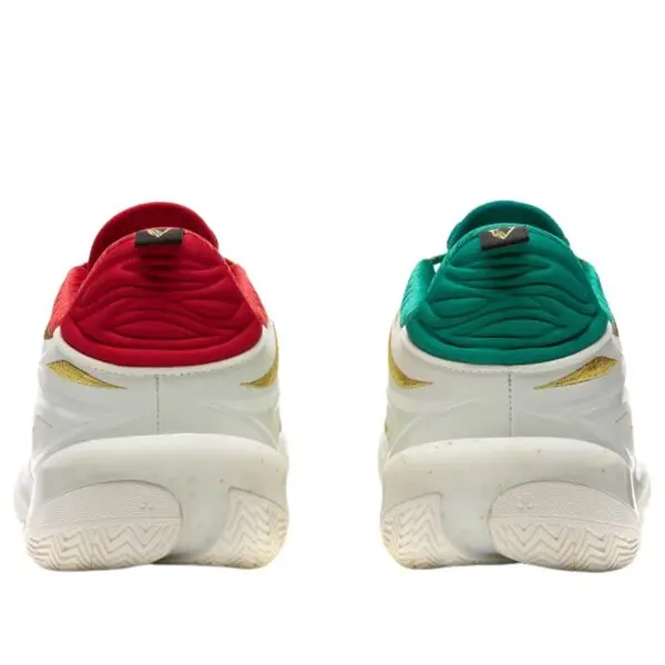 LI-NING Christmas" Sneakers - White/red/green