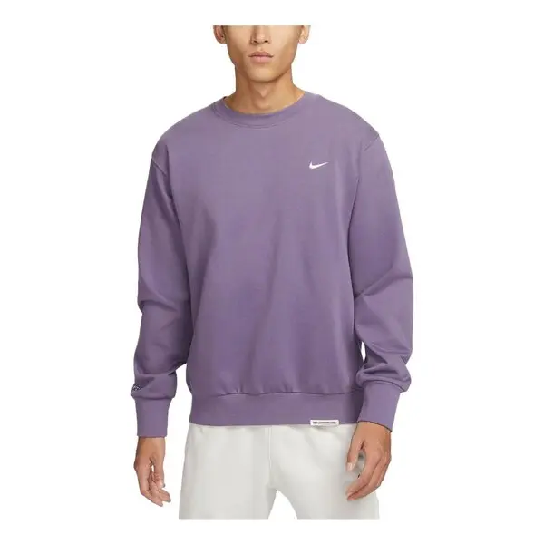 Nike Dry Standard Issue Crewneck Sweatshirt - Purple