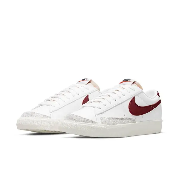 Nike Blazer Low '77 Sneakers - White/red