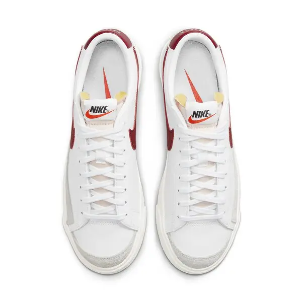 Nike Blazer Low '77 Sneakers - White/red