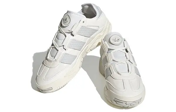 Adidas Originals Niteball Athletic Shoes - White/grey
