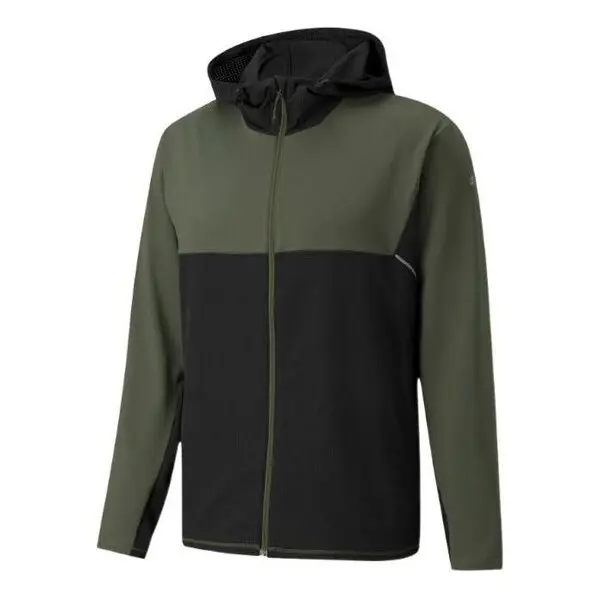 PUMA Cooladapt Full-zip Hooded Jacket - Green/black