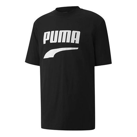 PUMA Downtown Printing Casual Short Sleeve - Black