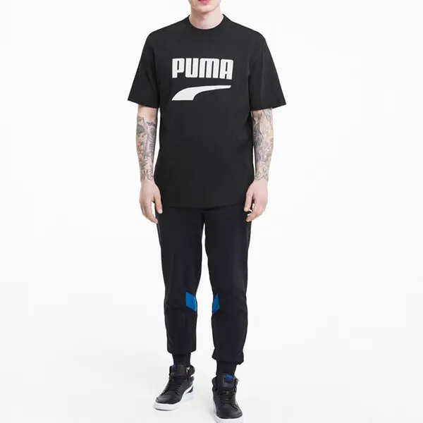 PUMA Downtown Printing Casual Short Sleeve