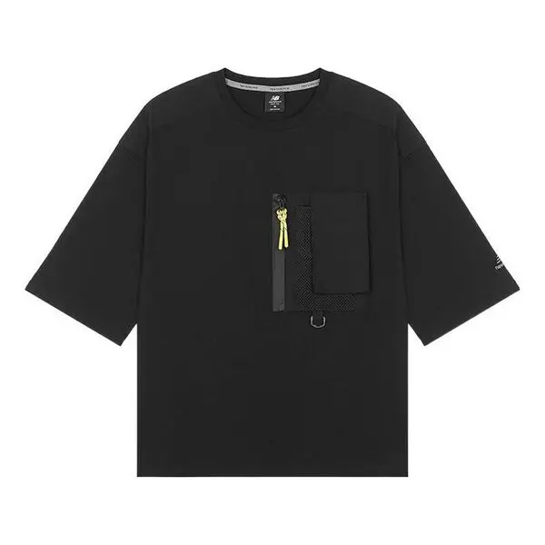 NEW BALANCE Casual Fashion Tee Asia Sizing - Black