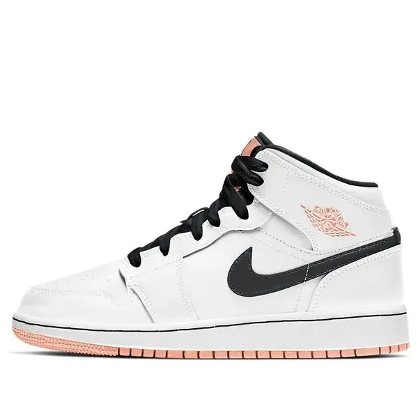 JORDAN 1 Mid "arctic Orange - White