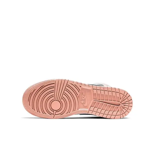 JORDAN 1 Mid "arctic Orange - White