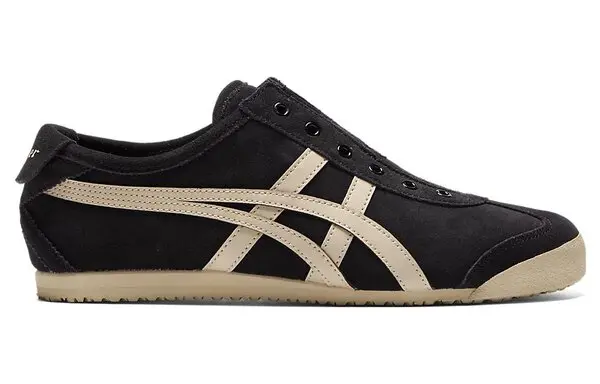 Onitsuka Tiger Mexico 66 Slip-on Suede Sneakers - Black Putty