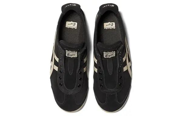 Onitsuka Tiger Mexico 66 Slip-on Suede Sneakers - Black Putty