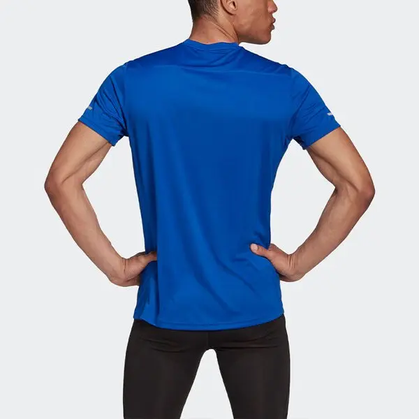 Adidas Logo Printed Short Sleeve Running T-shirt