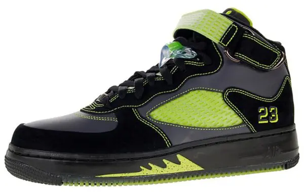 JORDAN Air Fusion 5 High Top Sneakers