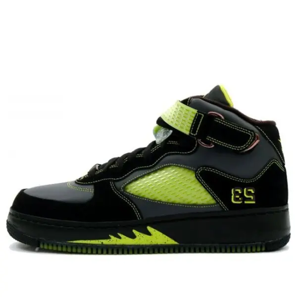 JORDAN Air Fusion 5 High Top Sneakers - Black