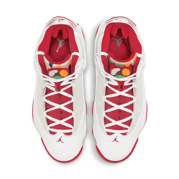 JORDAN 6 Rings "hare" Sneakers - White/black/light Silver