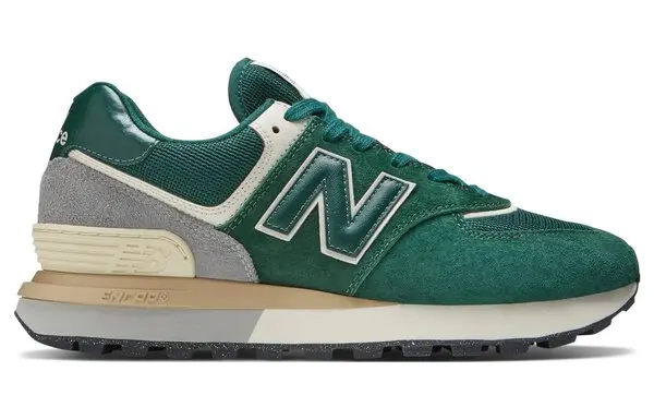 NEW BALANCE 574 Legacy Sneakers - Green/white/gray