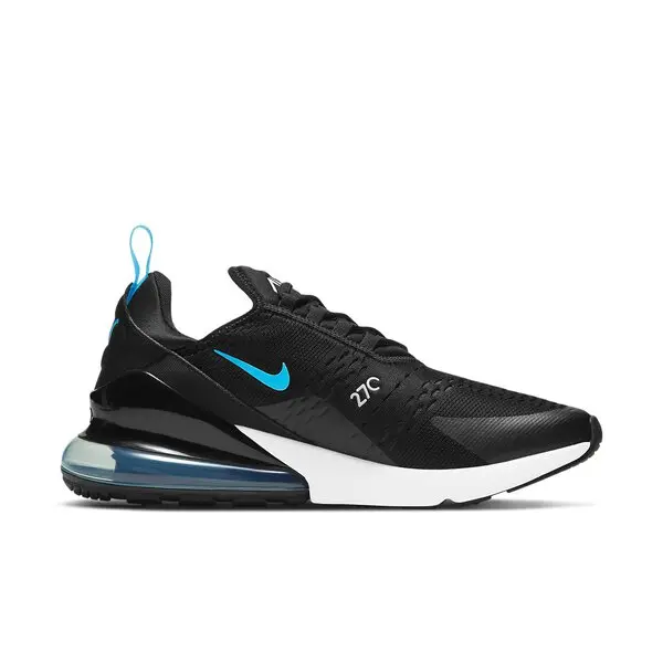 Nike Max 270 Athletic Sneakers - Black/blue/white